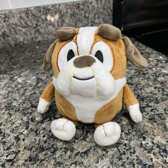 Bluey | Toys | Ty0 Bluey Winton The Bulldog Stuffed Animal | Poshmark